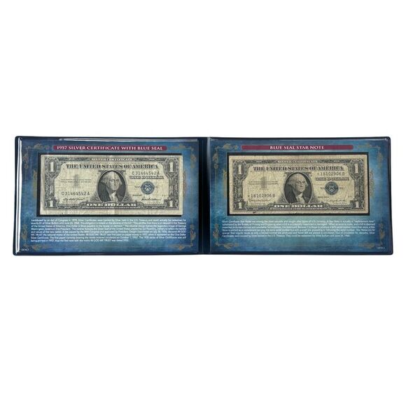 U.S. Mint | Other | 957 Silver Certificate With Blue Seal Blue Seal ...